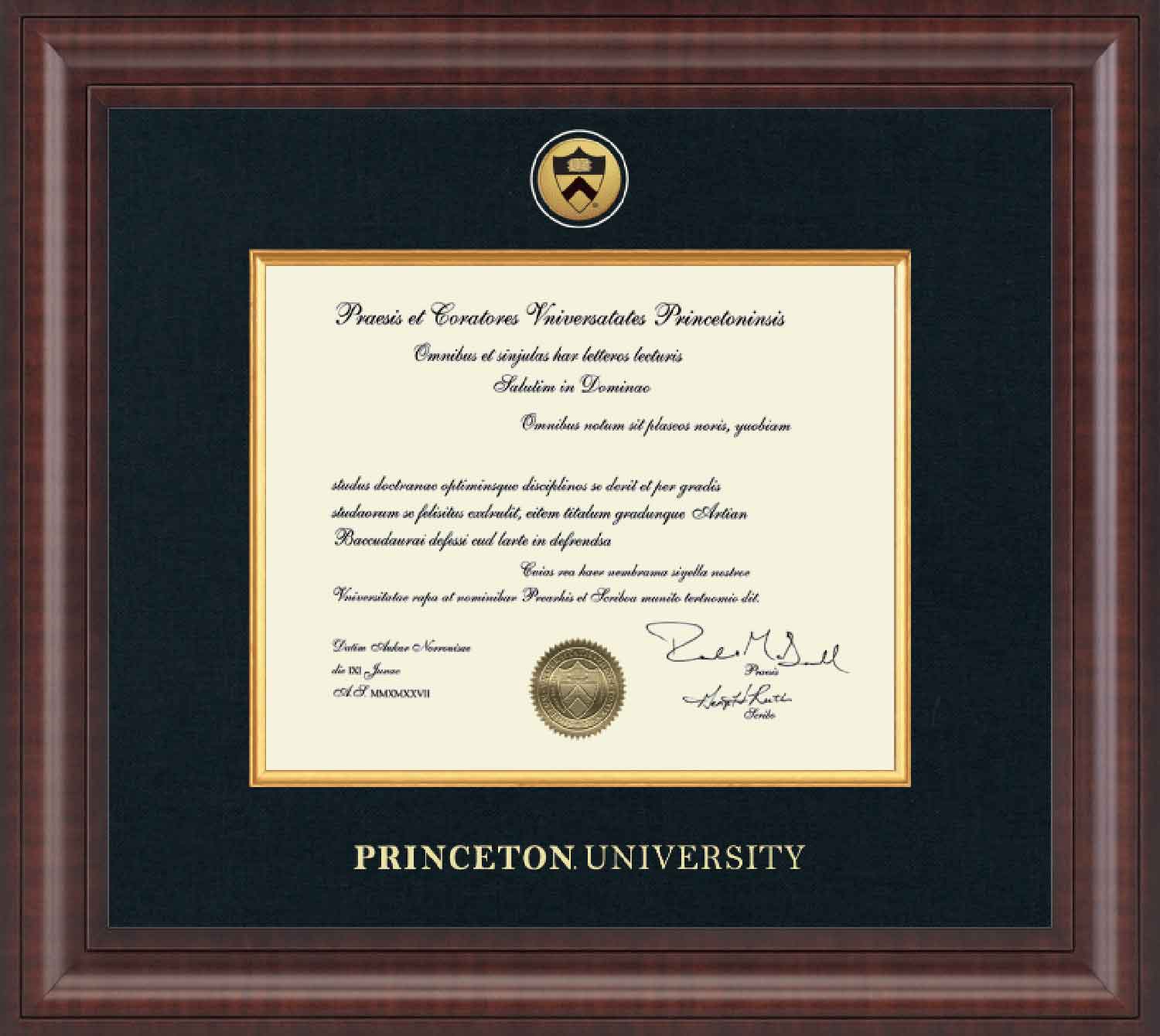 Princeton University Diploma