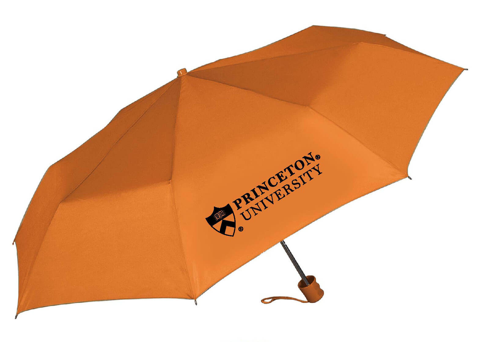 Mini 42" Orange Pocket Umbrella | Princeton University Store