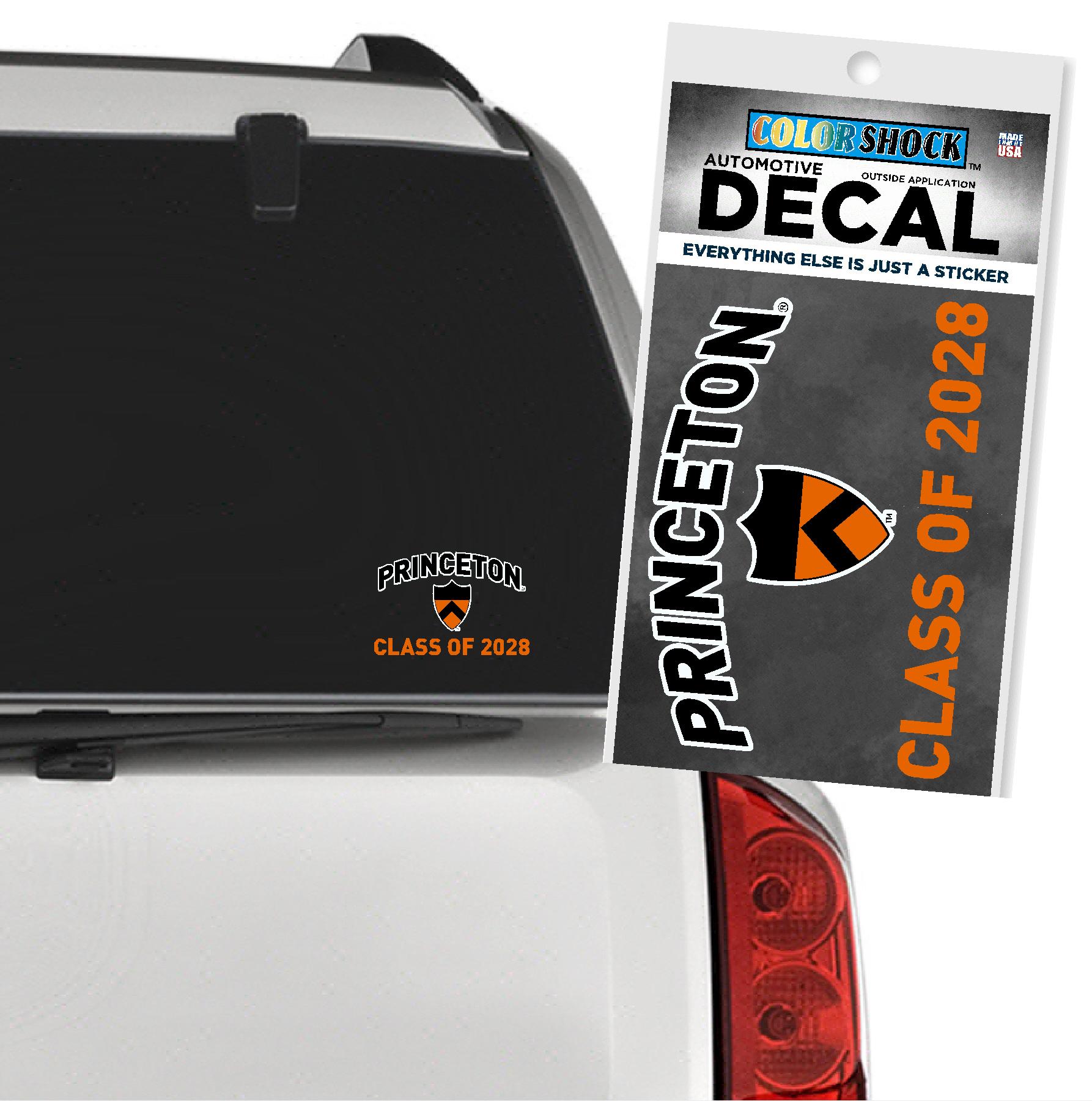 Class of 2027 Decal/Sticker (Outside) | Princeton University Store