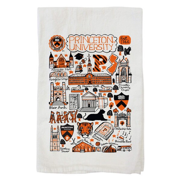 Julia Gash 100% Cotton Tea Towel | Princeton University Store